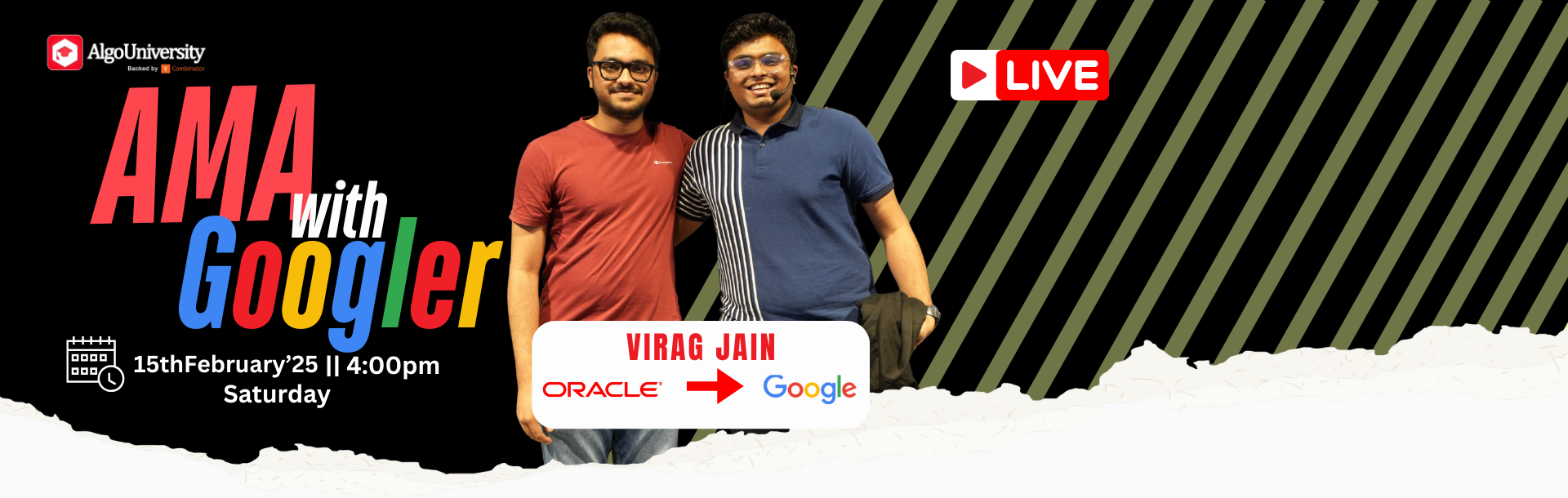 AlgoUniversity | AMA with Googler!