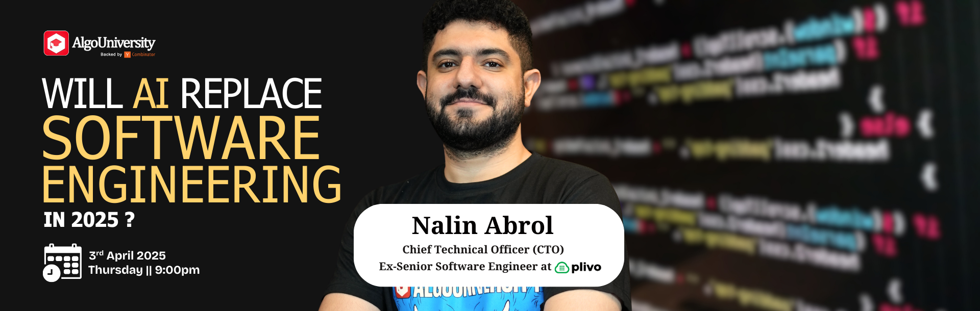 AlgoUniversity | Will AI replace software Engineers in 2025?